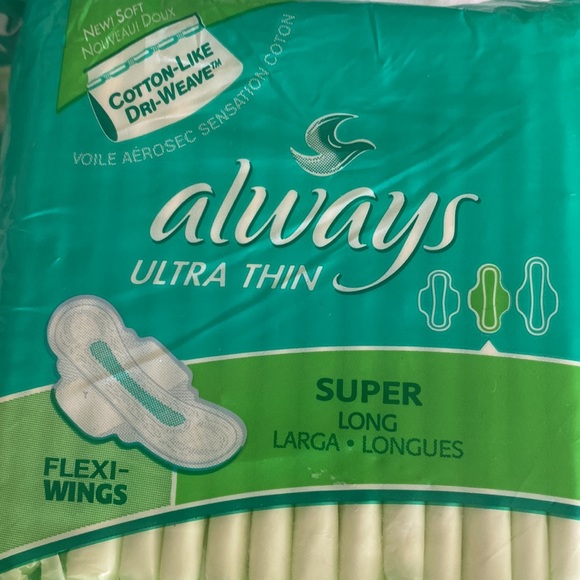 Always | Bath & Body | Always Ultra Thin Super Long Pads Flexi Wings 2 ...